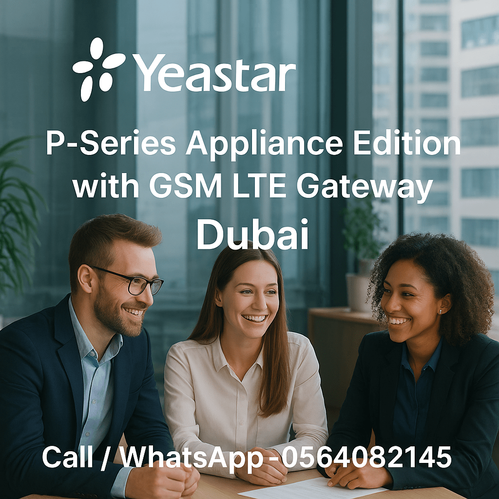 Yeastar P-Series Appliance Edition with GSM LTE Gateway Dubai