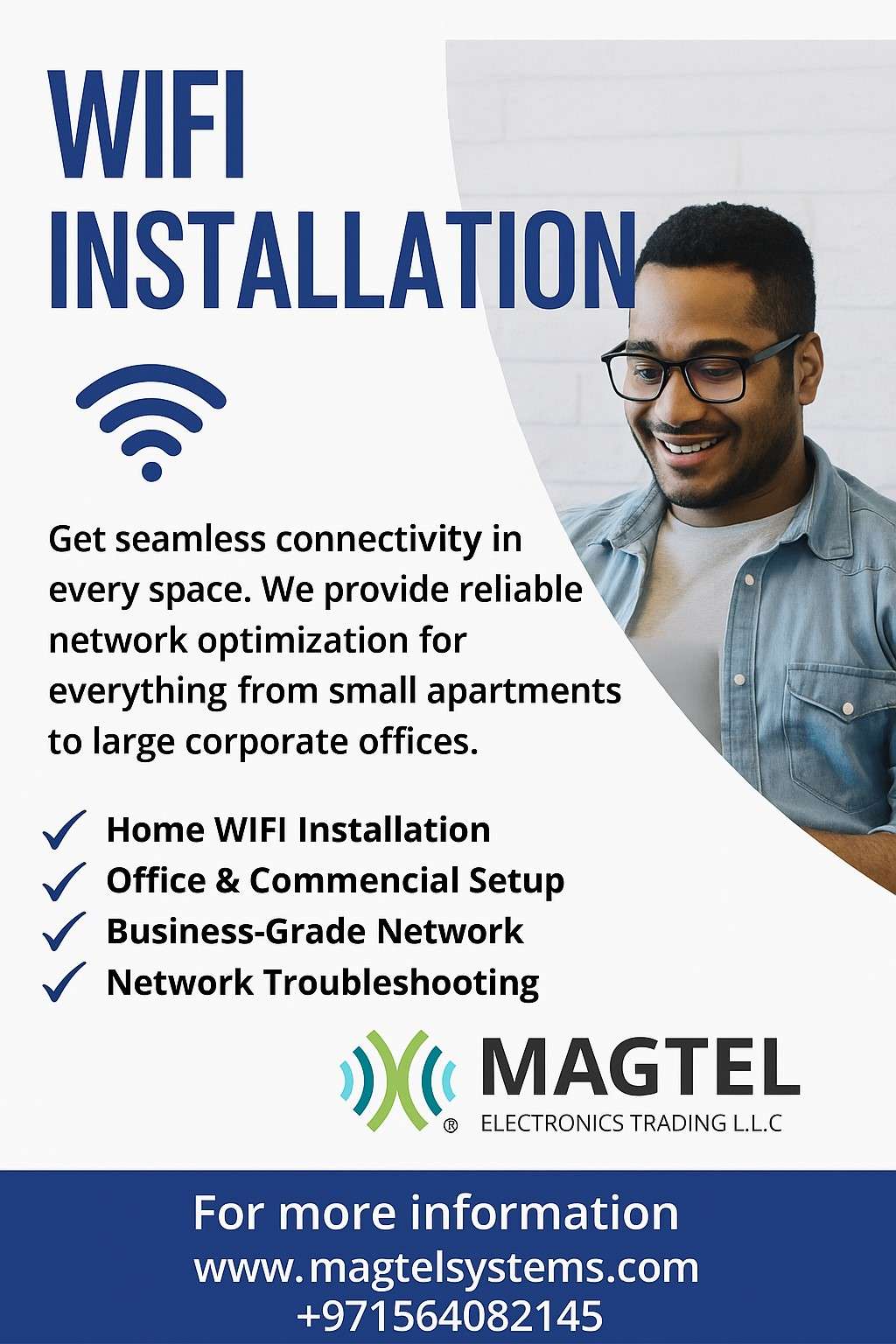 Fast, Secure & Reliable WiFi Solutions in UAE