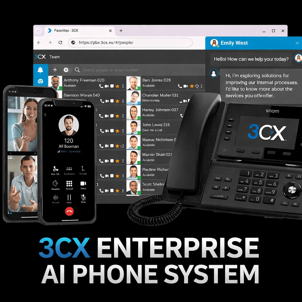 3CX ENTERPRISE AI PHONE SYSTEM DUBAI UAE